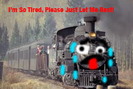 Very Sweaty And Tired Steam Locomotive by SunsetShimmerTrainZ1 on ...
