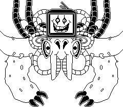 Custom Omega Flowey Sprite by Bluminescent on DeviantArt