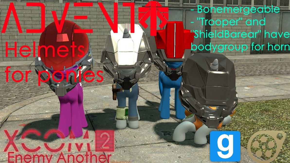 [DL SFM\GMOD] ADVENT Helmets on ponies (XCOM 2) by falloutshararam on ...