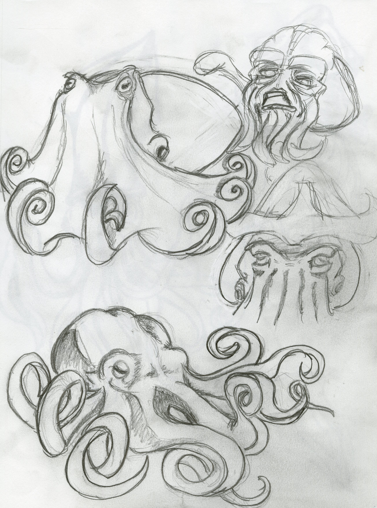 aquatic sketch 2 by ZackeryTurner on DeviantArt