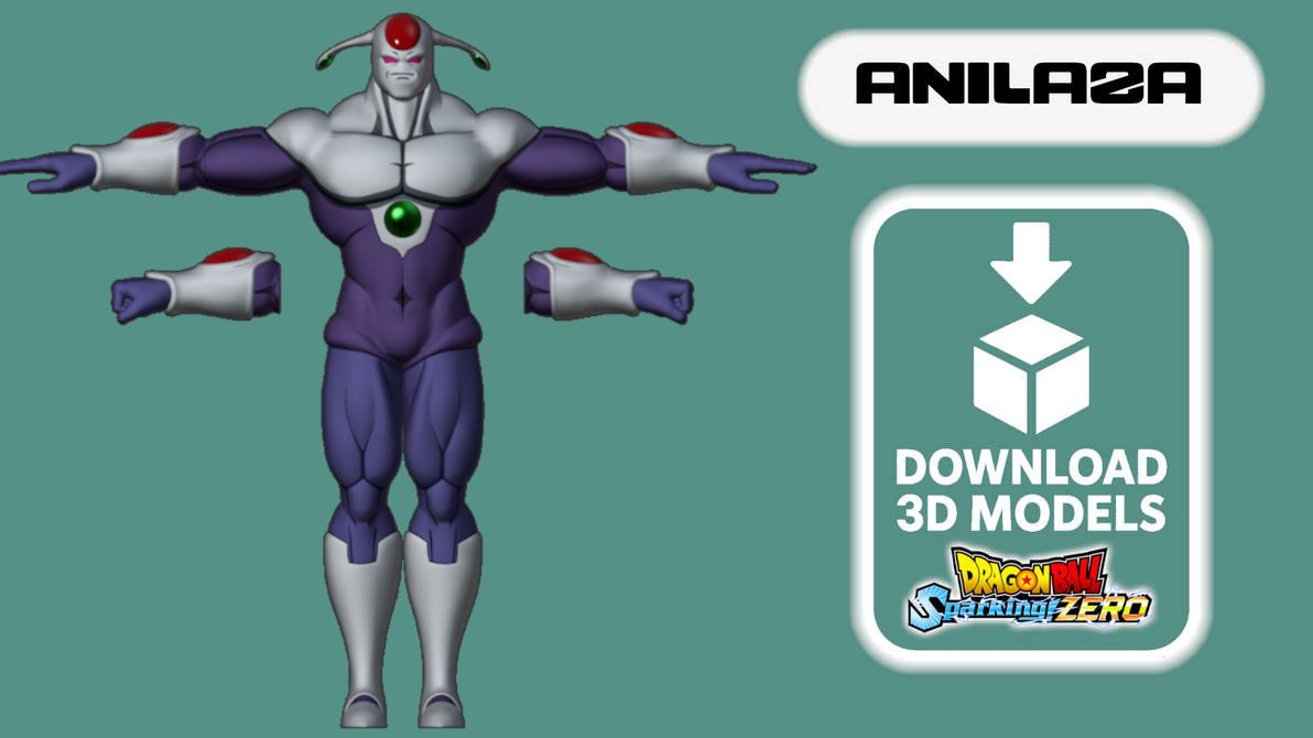 Sparking 0 3D Model - Anilaza by TheFlockers on DeviantArt