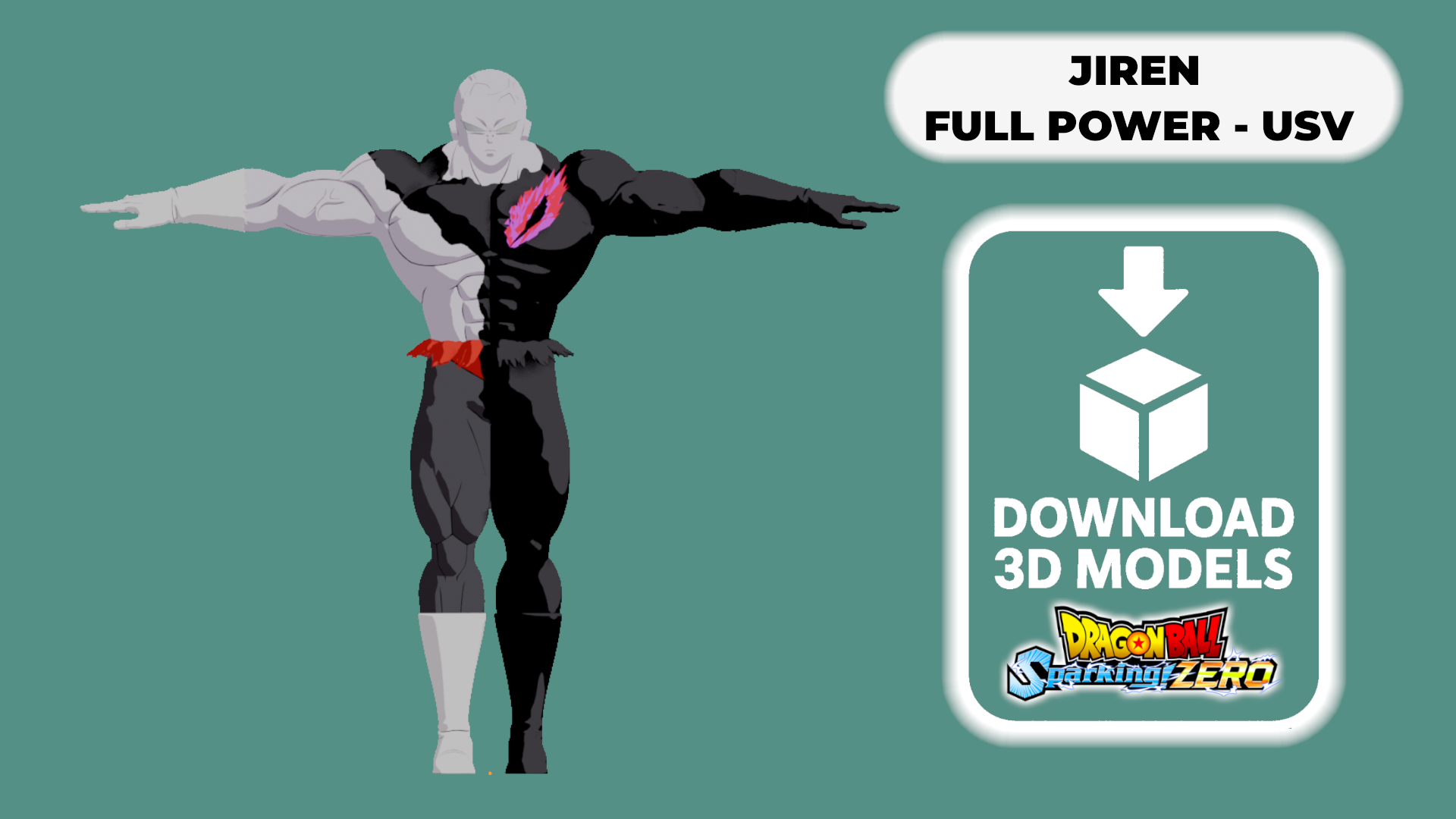Sparking 0 3D Model - Jiren Full Power USV by TheFlockers on DeviantArt