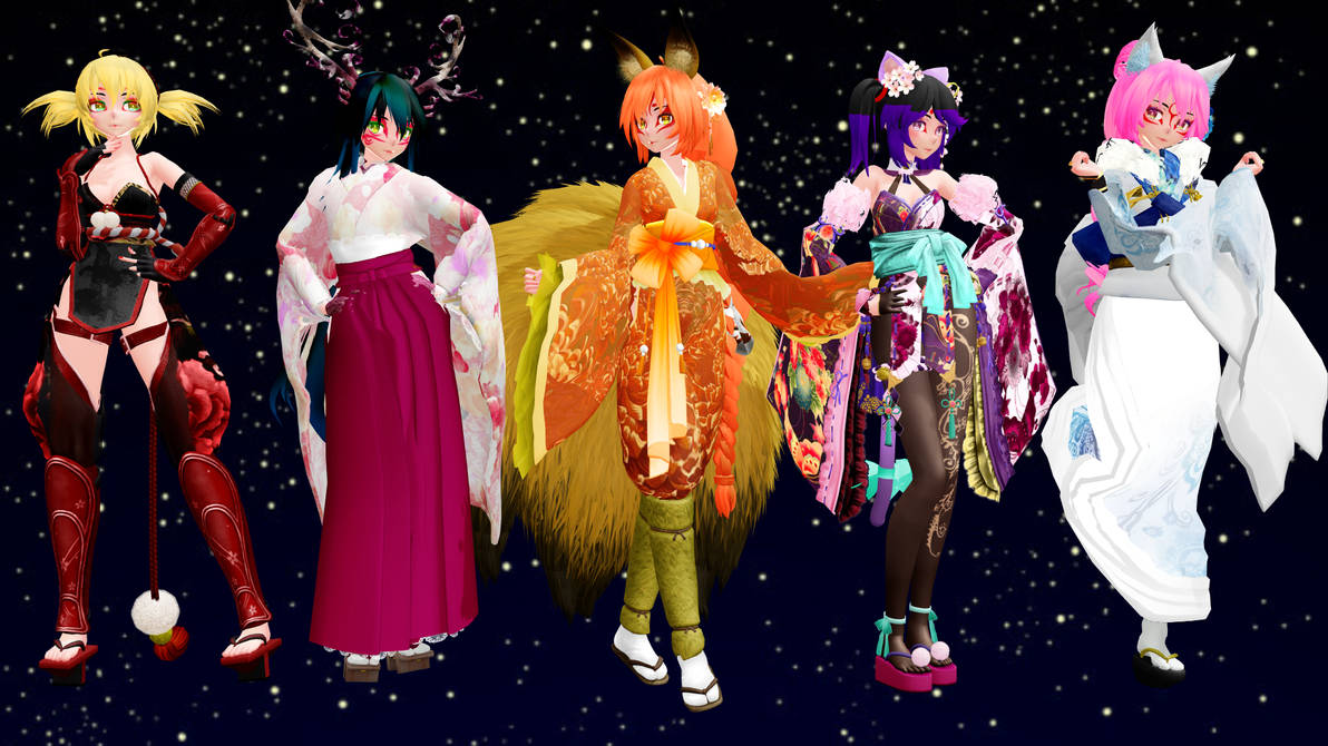 TDA Youkai Project pack by taiki34 on DeviantArt