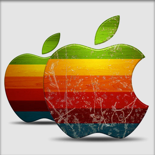 Weathered Apple Icon by Stratification on DeviantArt