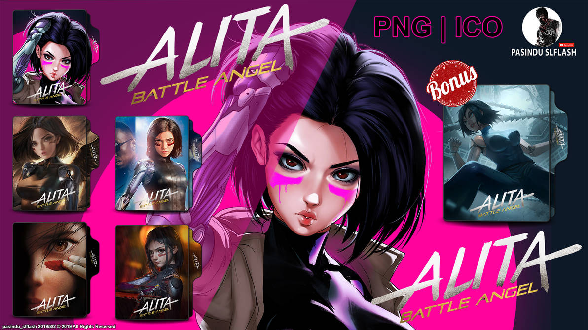 Alita Battle Angel 2019 Folder Icon by pasinduslflash on DeviantArt