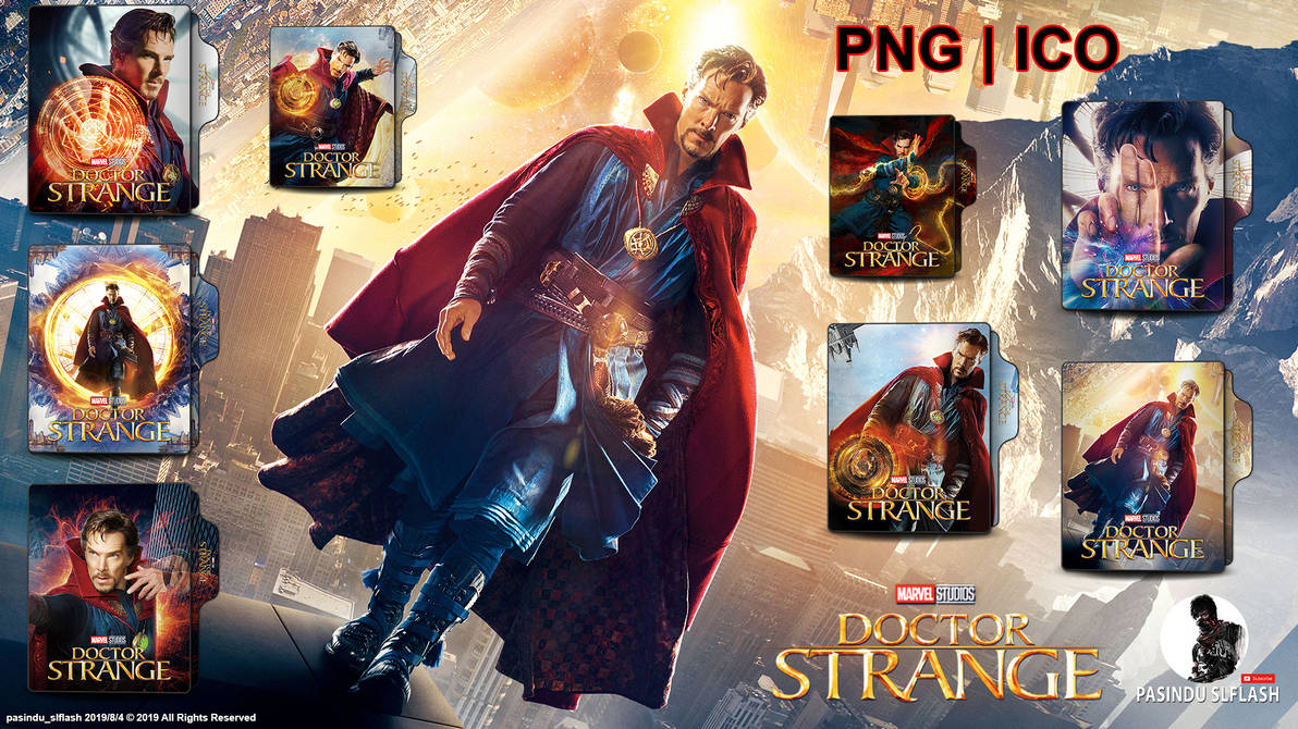 Doctor Strange 2016 folder icon pack by pasinduslflash on DeviantArt