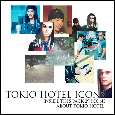Tokio Hotel Icons 2 by sternsgraphic on DeviantArt