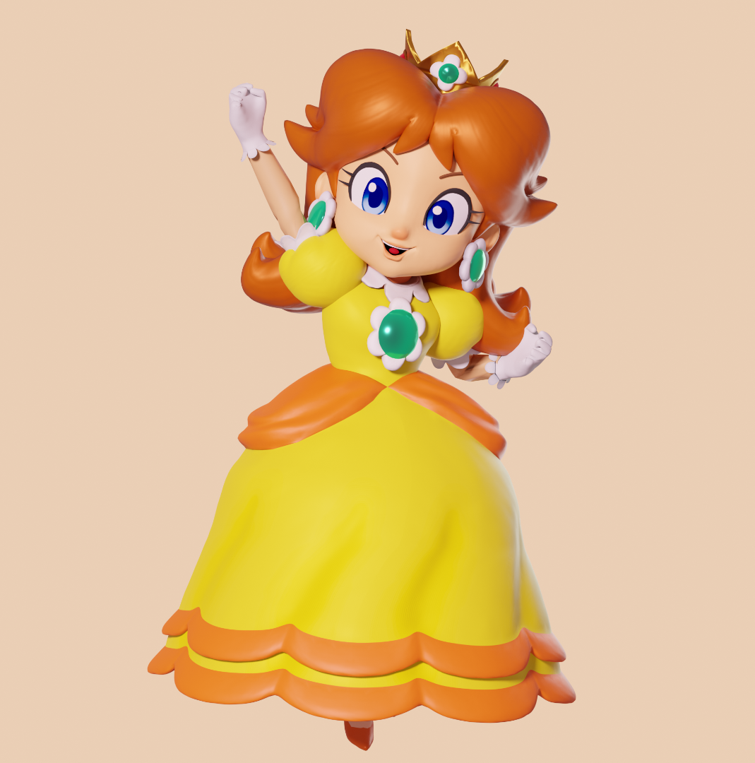 SMBWonder Daisy Model Download by TheHoneyMon on DeviantArt