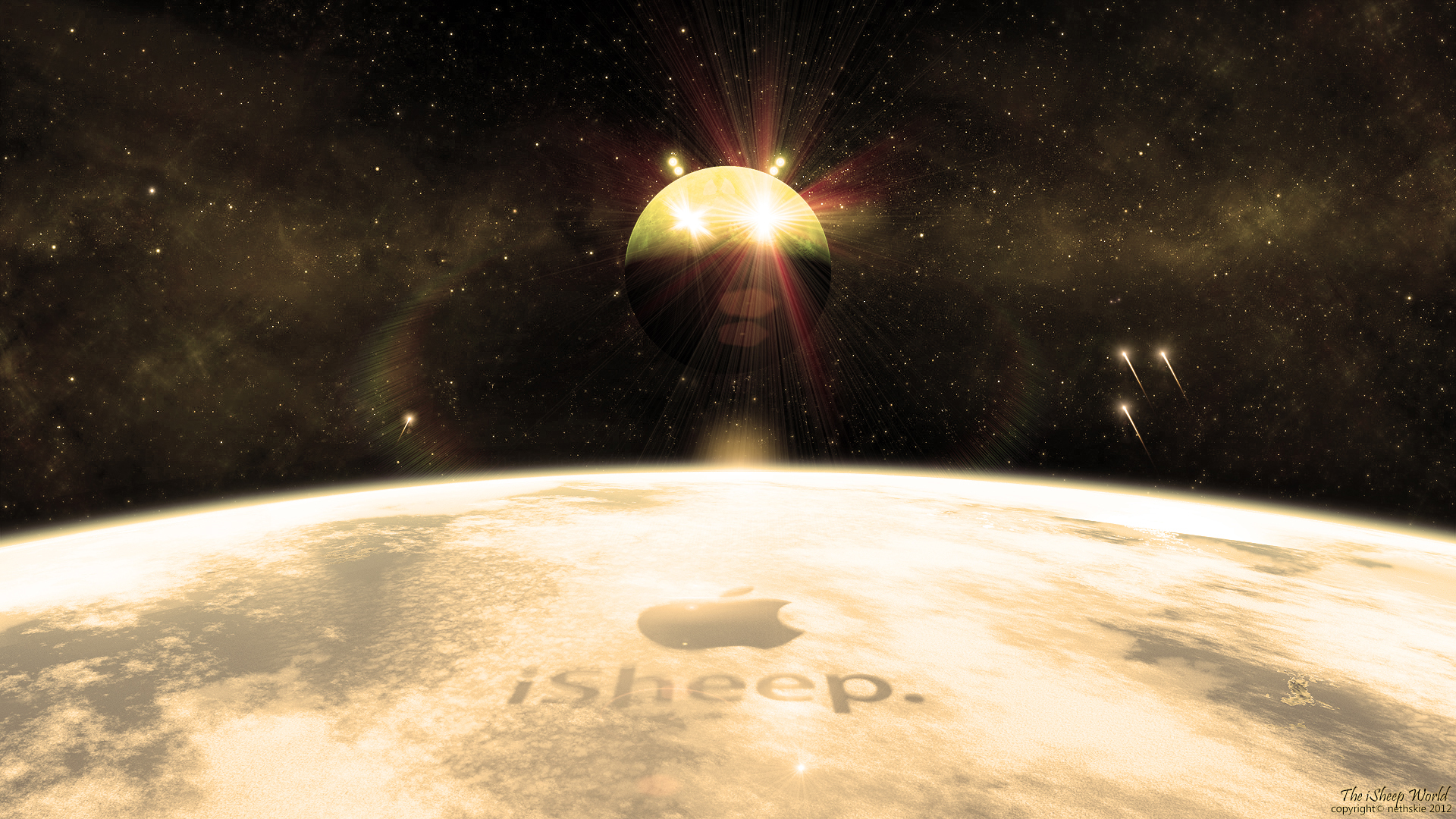 The iSheep World by nethskie on DeviantArt