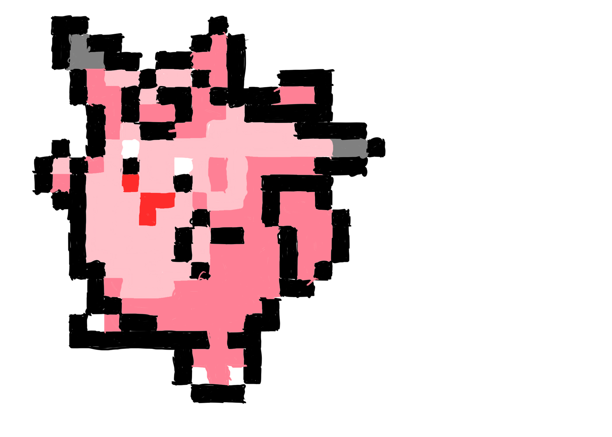 Clefable Pixel Art (Photoshop) by AgentBlazkowicz on DeviantArt