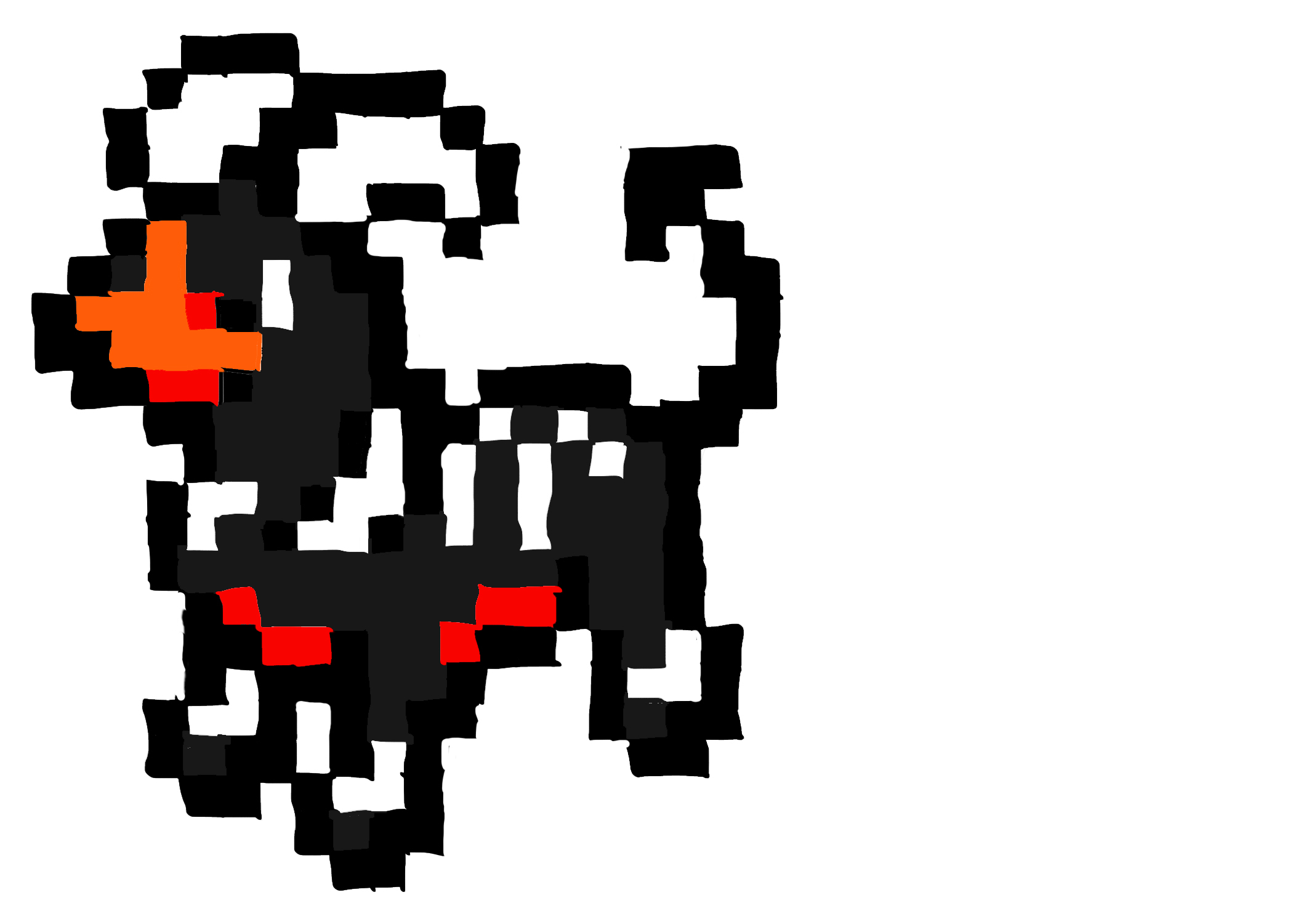 Mega Houndoom Sprite