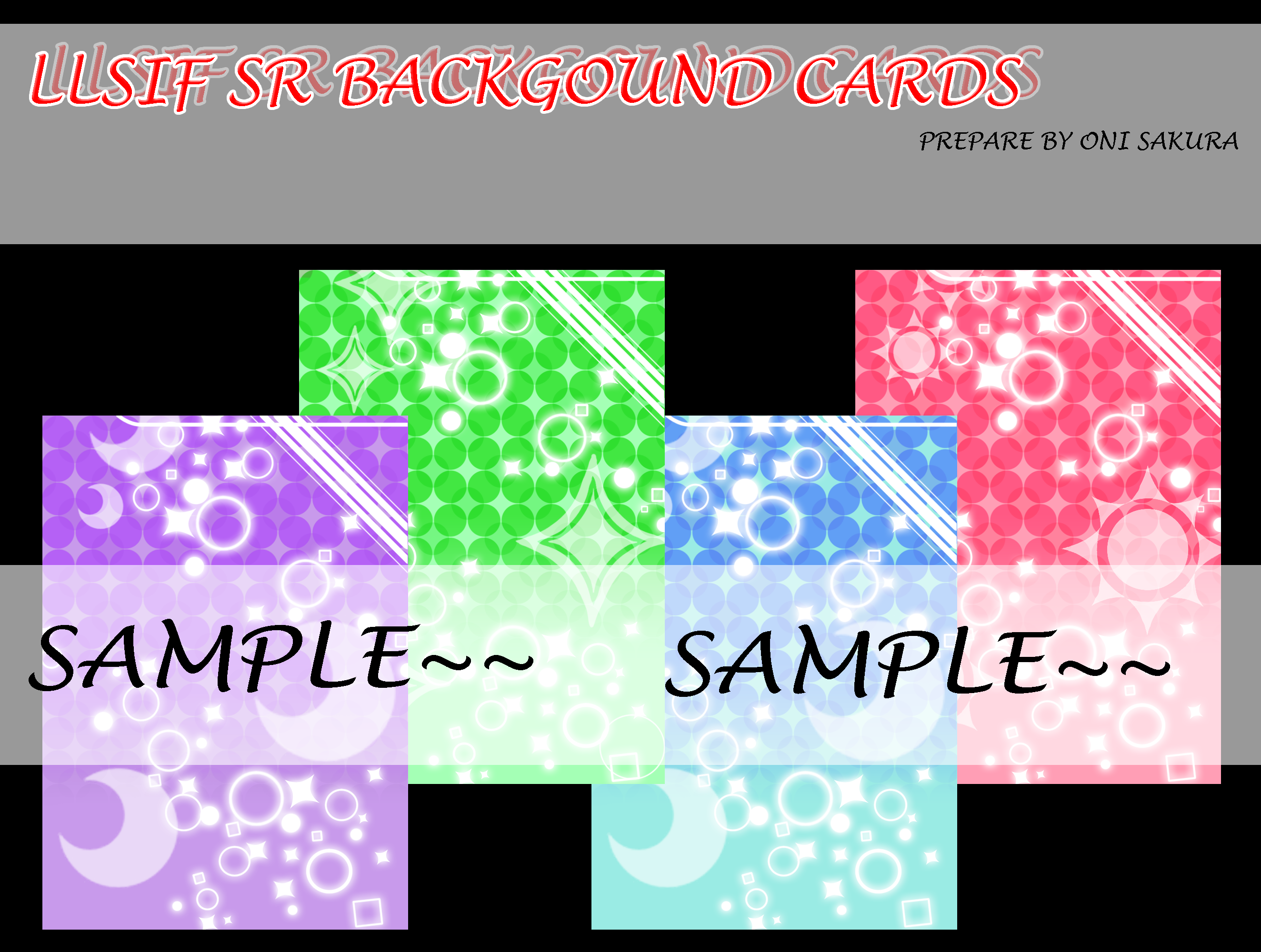 LLSIF SR BACKGROUND CARDS by OniSakura1120 on DeviantArt