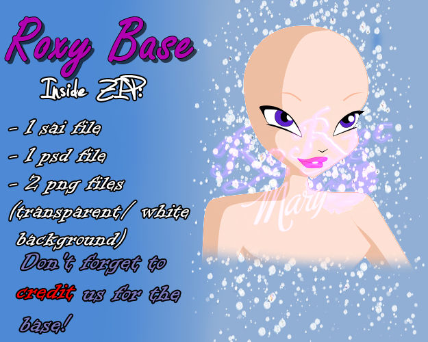 Roxy Base by RoRpc on DeviantArt