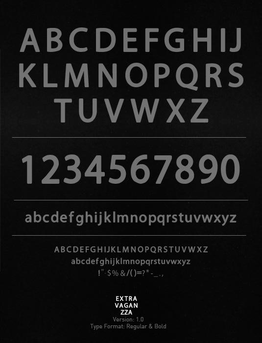 Extravaganzza font by Inquietto on DeviantArt