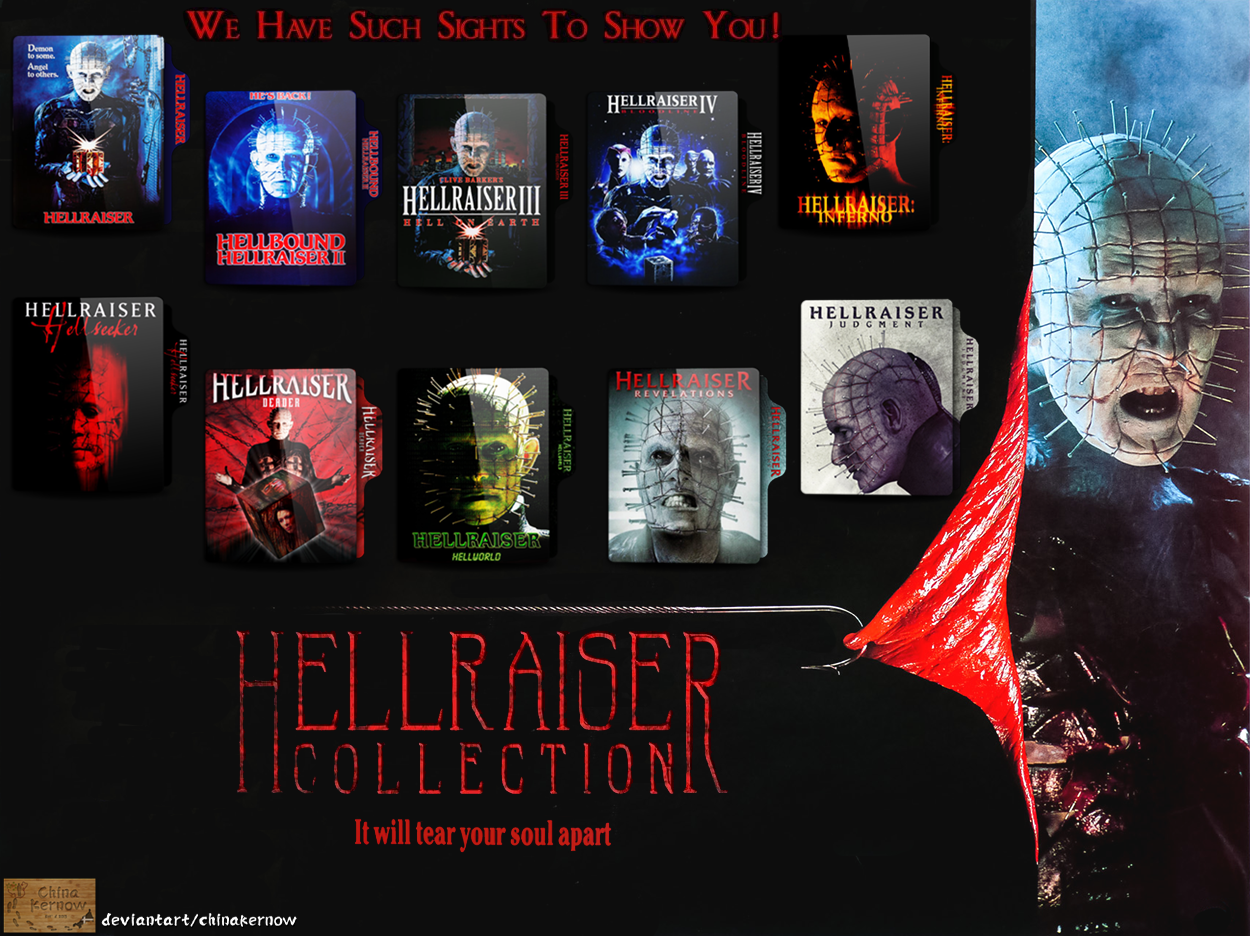 Hellraiser Collection (1987 - 2018) Icon Pack by ChinaKernow on DeviantArt