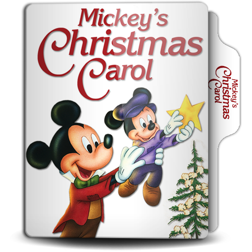 Mickeys Christmas Carol Folder Icon by ChinaKernow on DeviantArt