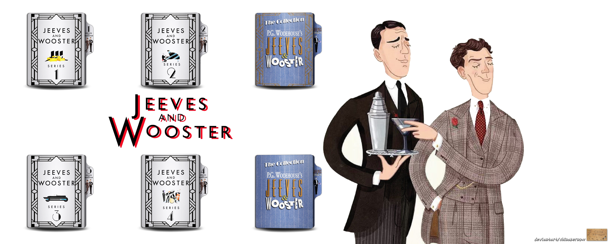 Jeeves and Wooster - Folder Icon Pack by ChinaKernow on DeviantArt