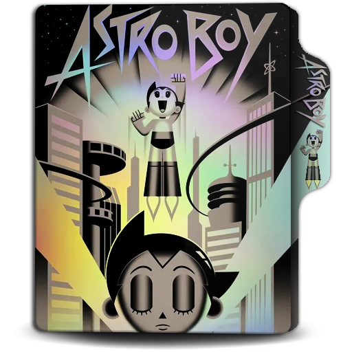 Astro Boy Folder Icon by ChinaKernow on DeviantArt