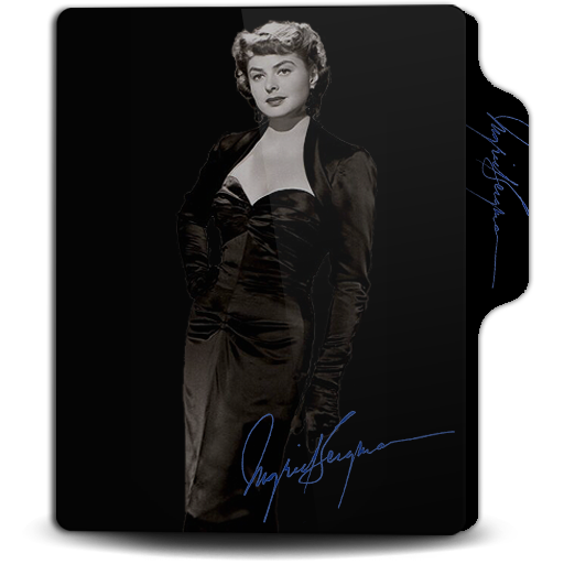 Ingrid Bergman Folder Icon by ChinaKernow on DeviantArt