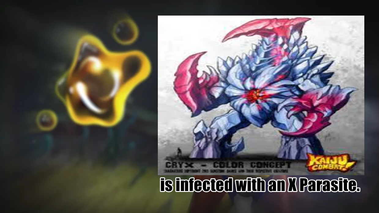 Cryx is infected with an X Parasite by DeathBattleultimatum on DeviantArt