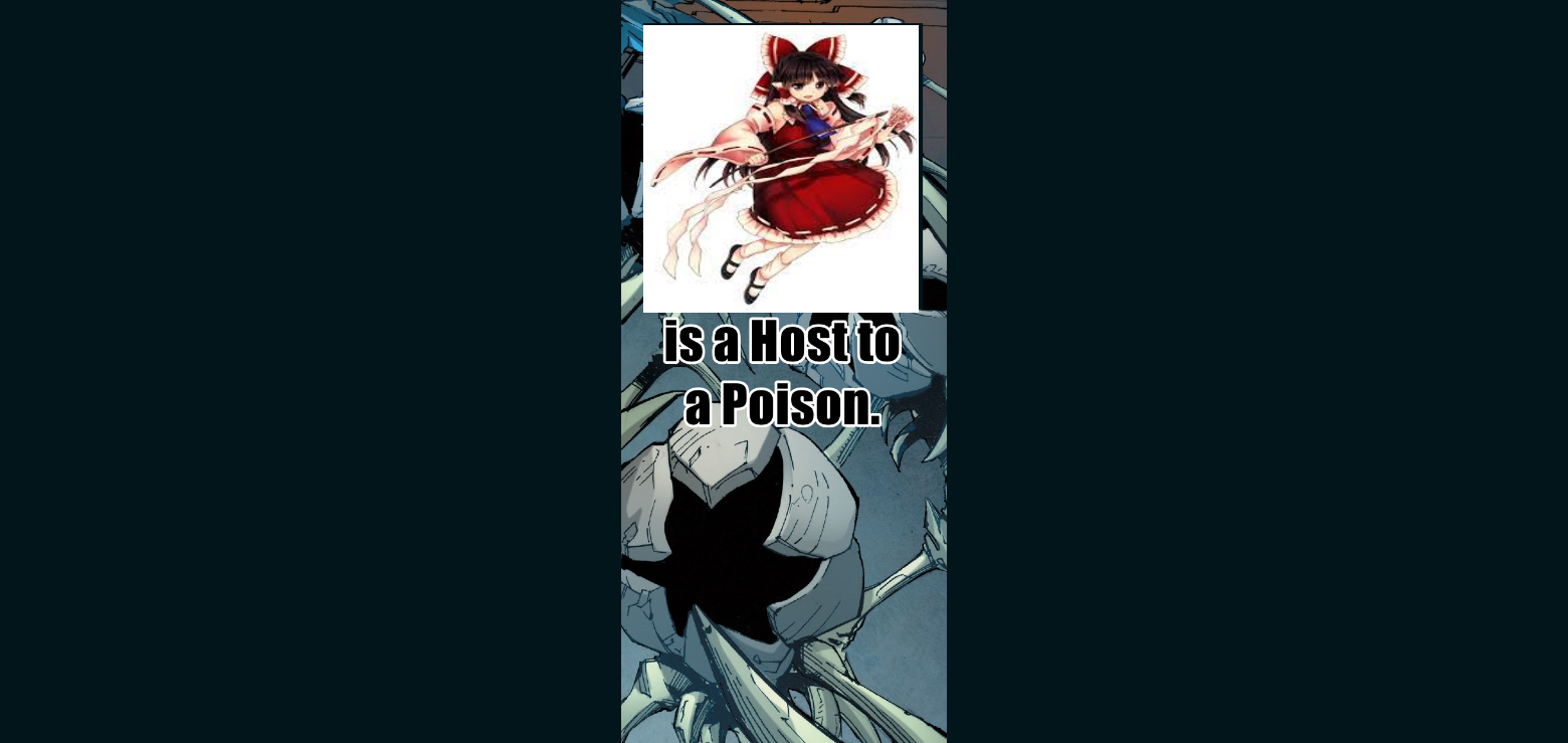 Reimu becomes a Poison by DeathBattleultimatum on DeviantArt