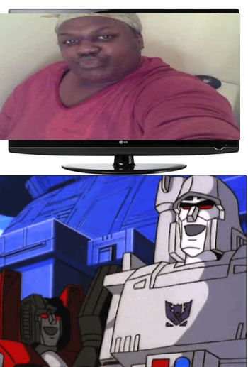 Megatron,Startscream watches Sittin On Tha Toilet. by CarnoProductions ...