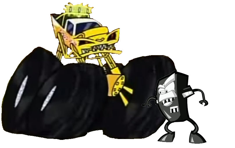 Major Nixel about to get run over by CarnoProductions on DeviantArt