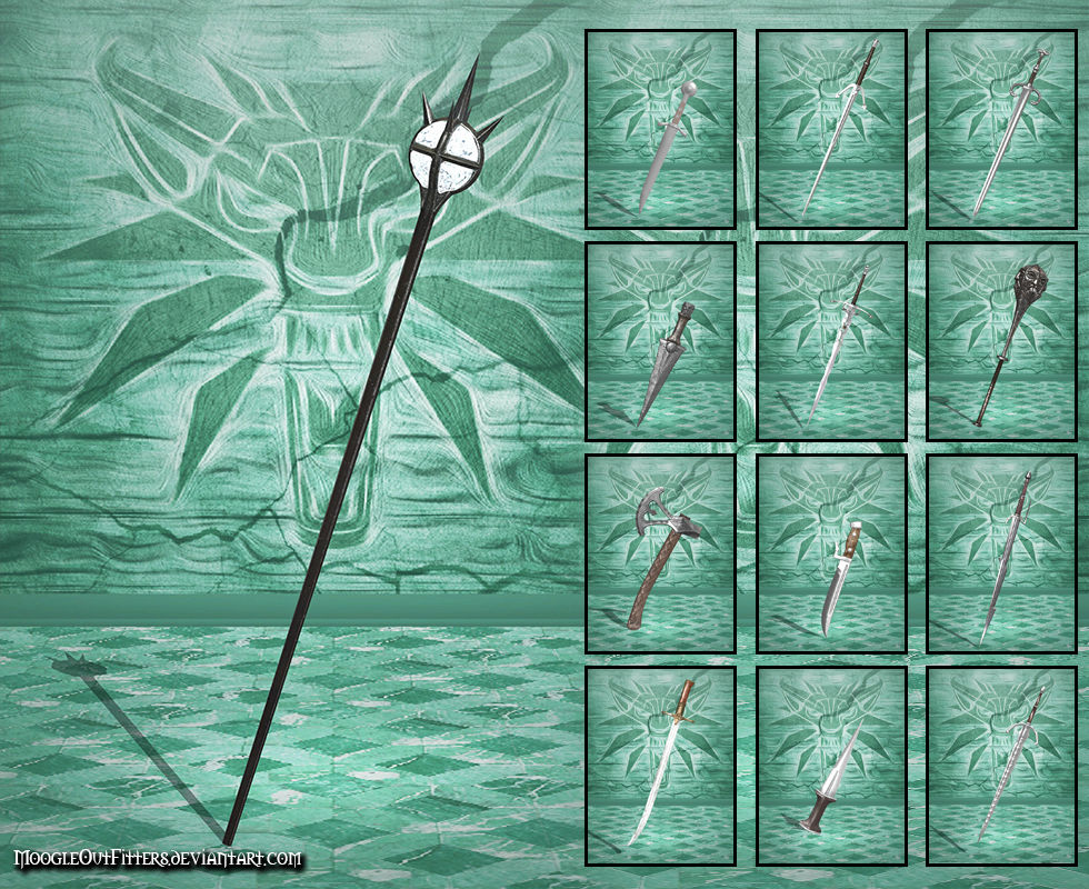 TW3 - Unique Blades (MoogleOutFitters) (XPS) by SonYume on DeviantArt