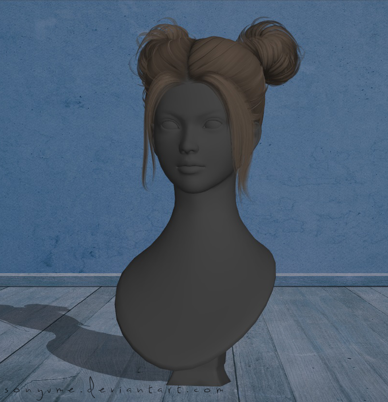 S-Club - Double buns (XPS) by SonYume on DeviantArt