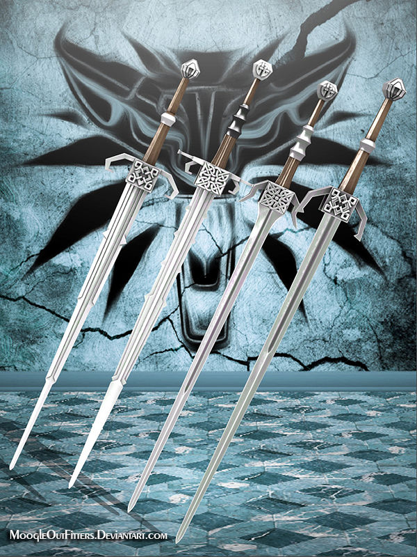 TW3 - Dwarven Swords (MoogleOutFitters) (XPS) by SonYume on DeviantArt