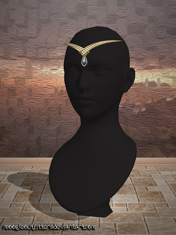 TERA - Gold Headband (MoogleOutFitters) (XPS) by SonYume on DeviantArt