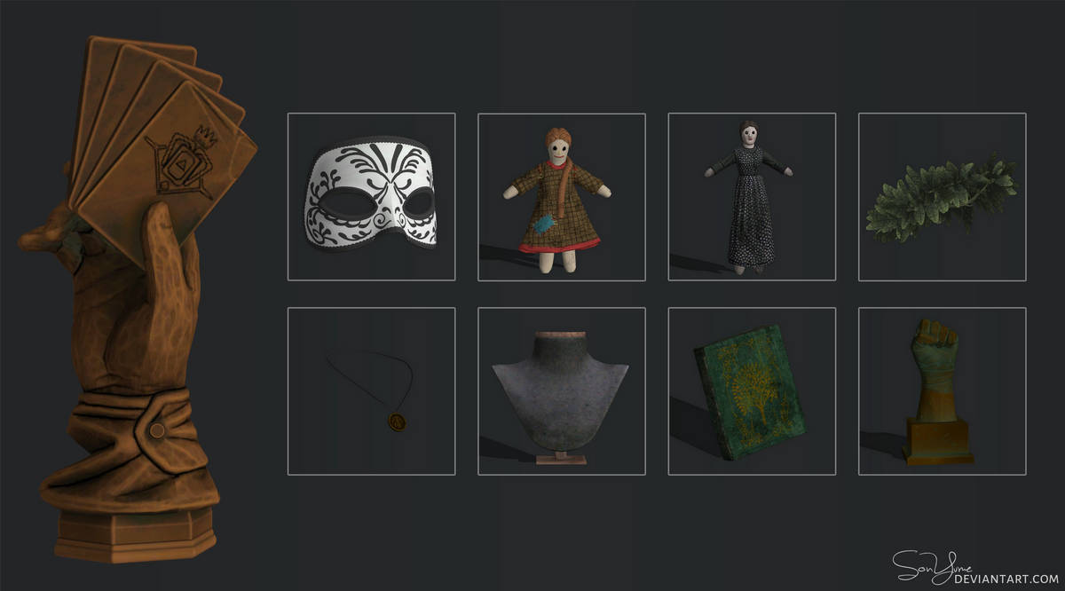 The Witcher 3 - BaW quest items by SonYume on DeviantArt