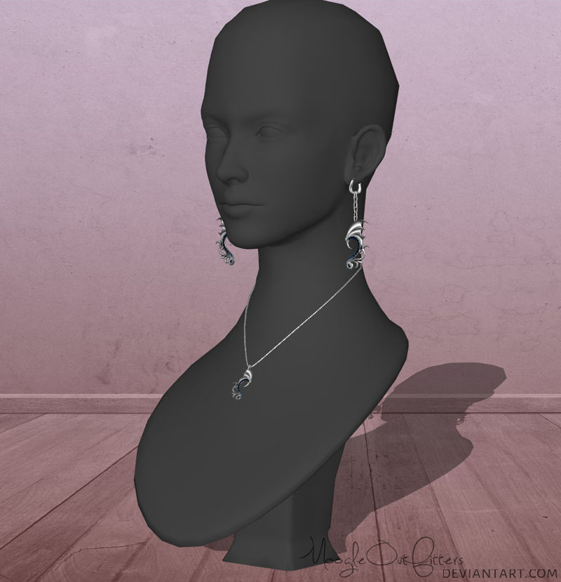 Dragon Wing Accessory Set (MoogleOutFitters) (XPS) by SonYume on DeviantArt