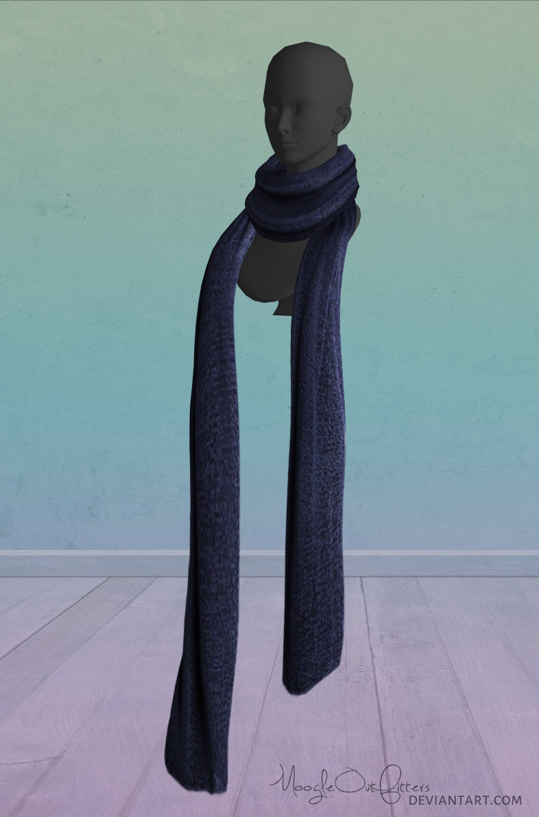 Peggy - Long Scarf (MoogleOutFitters) (XPS) by SonYume on DeviantArt