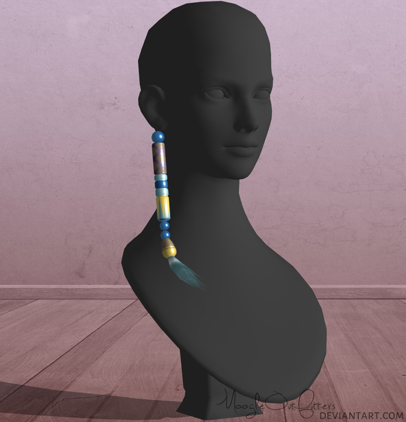 Yuna's Earring (MoogleOutFitters) (XPS) by SonYume on DeviantArt