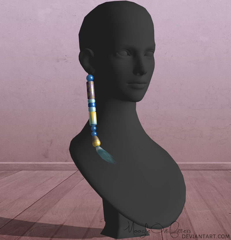 Yuna's Earring (MoogleOutFitters) (XPS) by SonYume on DeviantArt