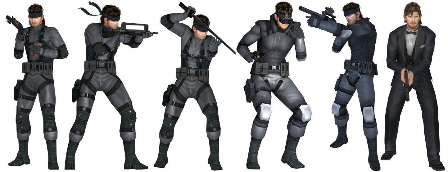 Metal Gear Solid 2 - Snake (V2) by OryctesNasicornis on DeviantArt