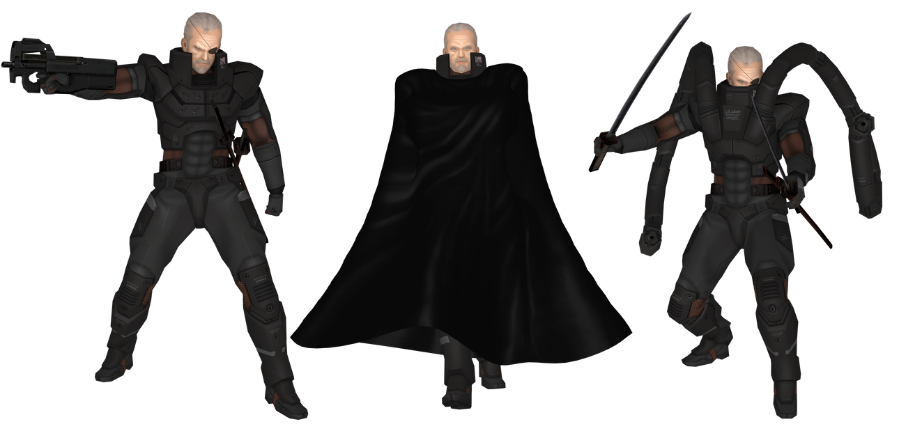 Metal Gear Solid 2 - Solidus by OryctesNasicornis on DeviantArt