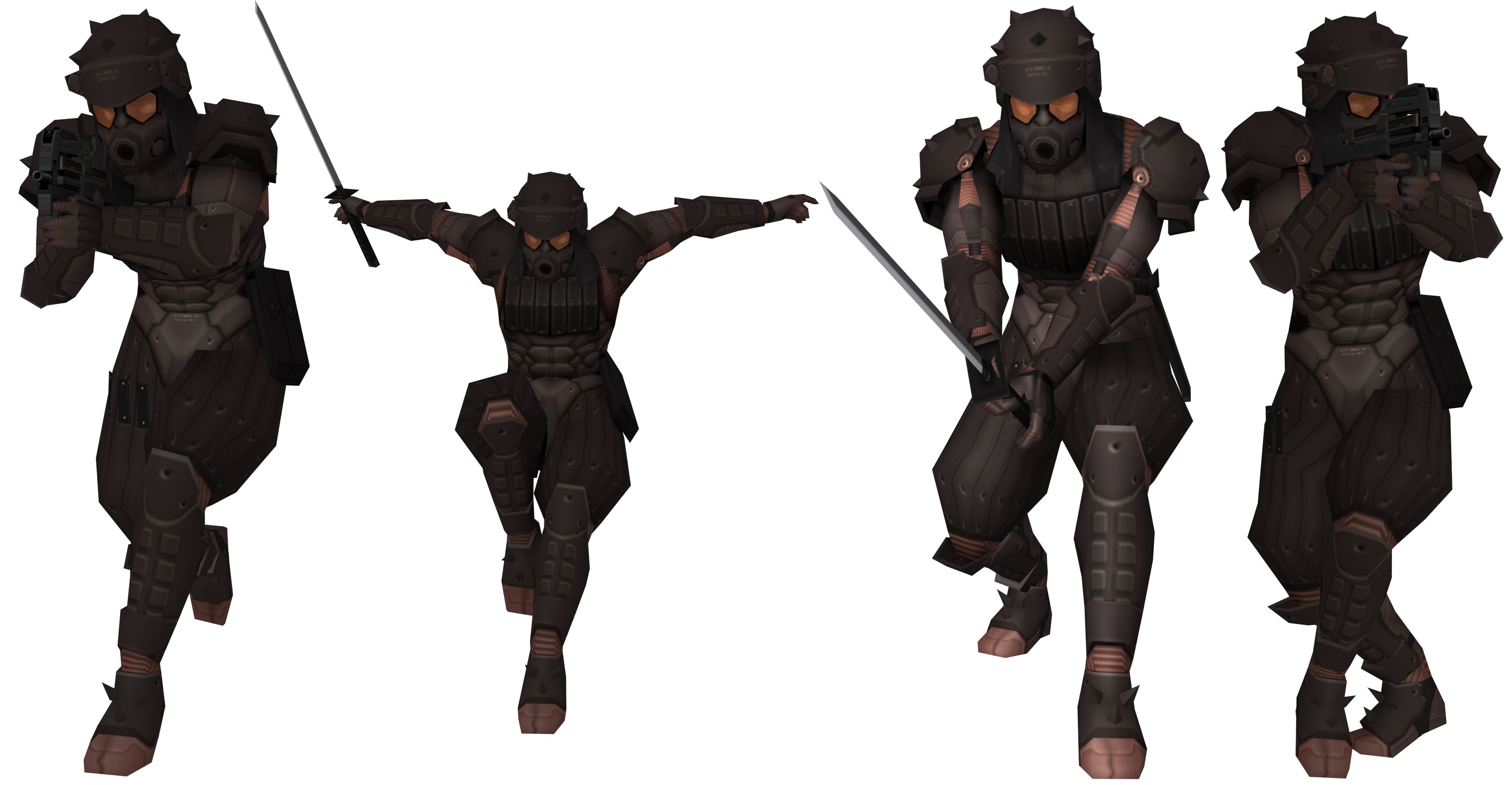 Metal Gear Solid 2 - Tengu by OryctesNasicornis on DeviantArt