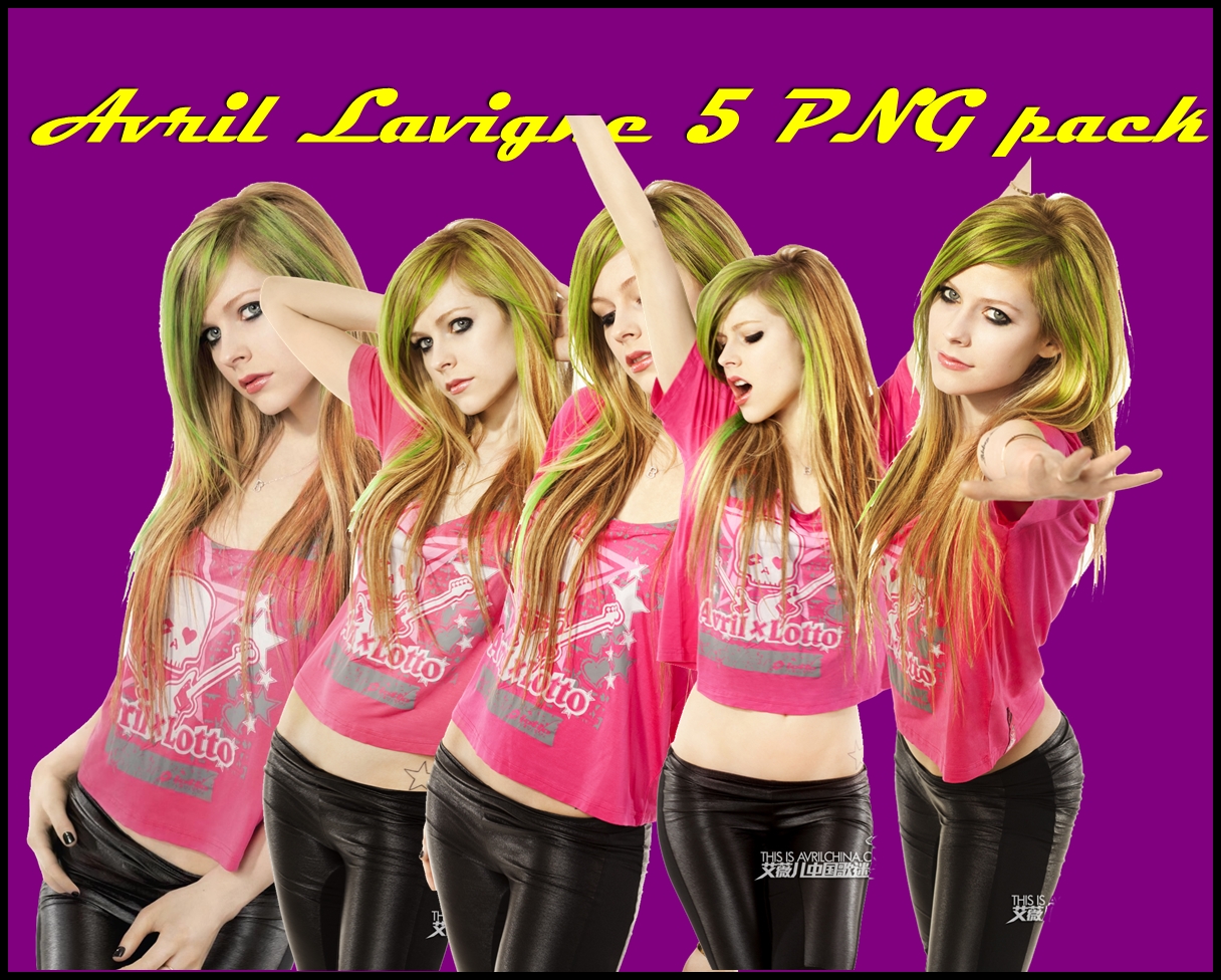 Avril Lavigne Png Pack by IwanaMazoretkinja on DeviantArt