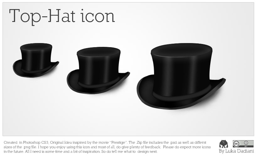 Top-Hat Icon by lukataylo on DeviantArt