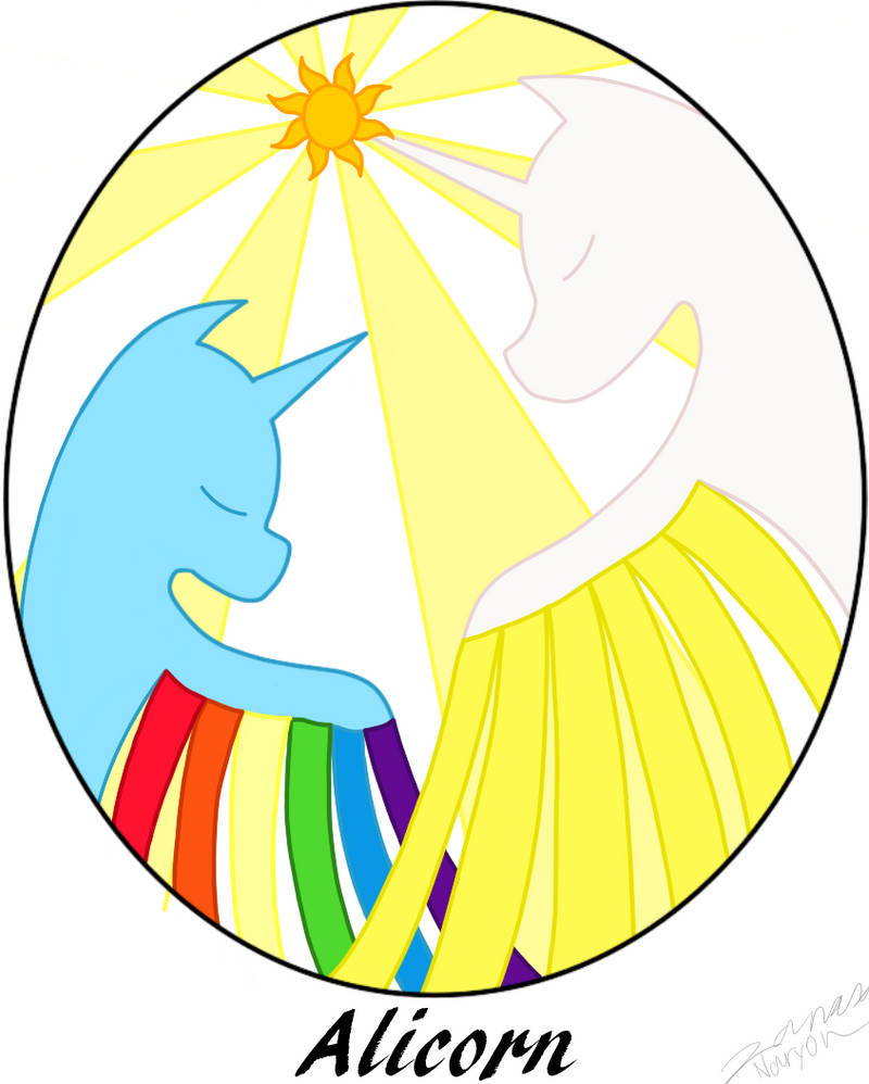 Alicorn fancover by ZanarNaryon on DeviantArt