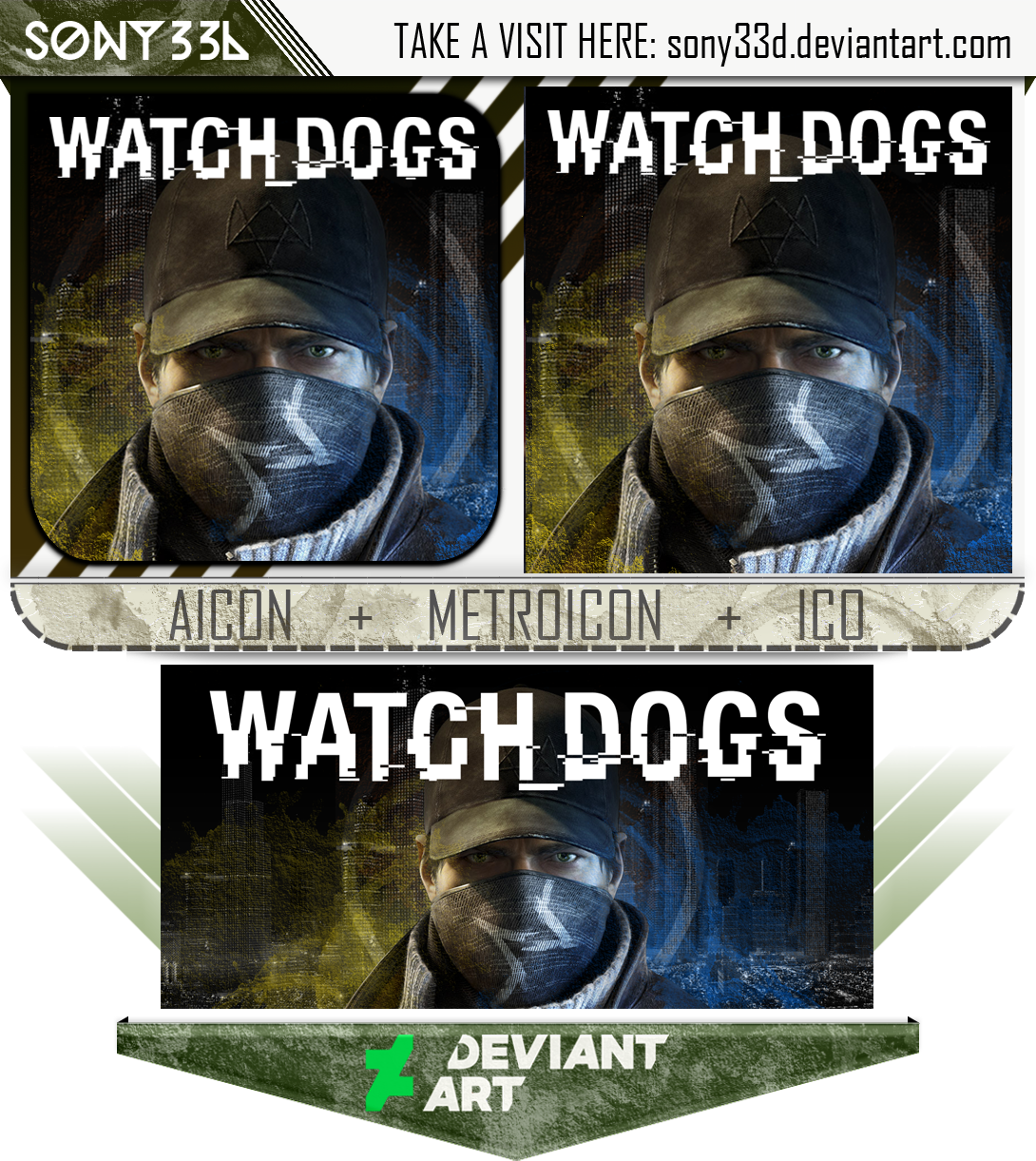 Watch Dogs V1 by sony33d on DeviantArt