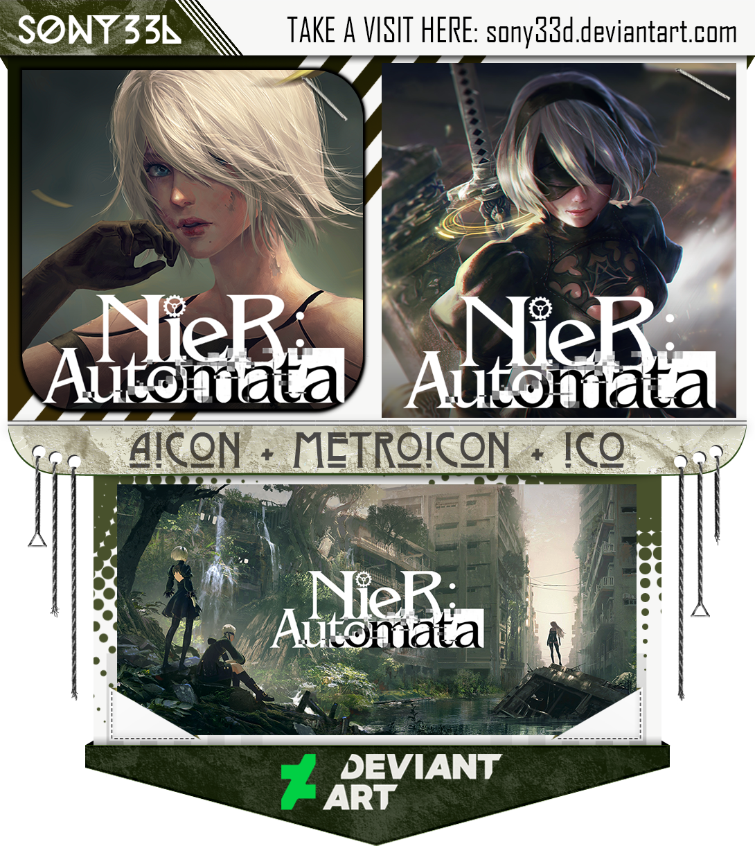 Nier: Automata by sony33d on DeviantArt