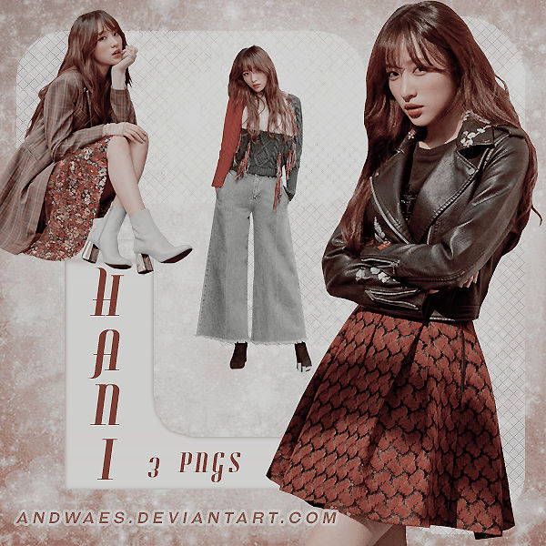 EXID HANI PNGS RENDERS - pack by andwaes on DeviantArt