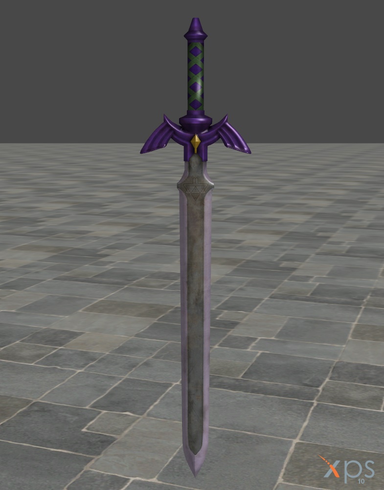 Hyrule Warriors Master Sword by Debochira on DeviantArt