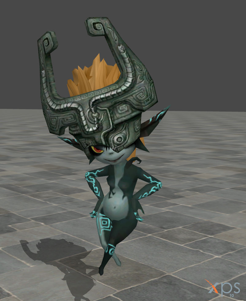 Midna - Imp Form by Debochira on DeviantArt