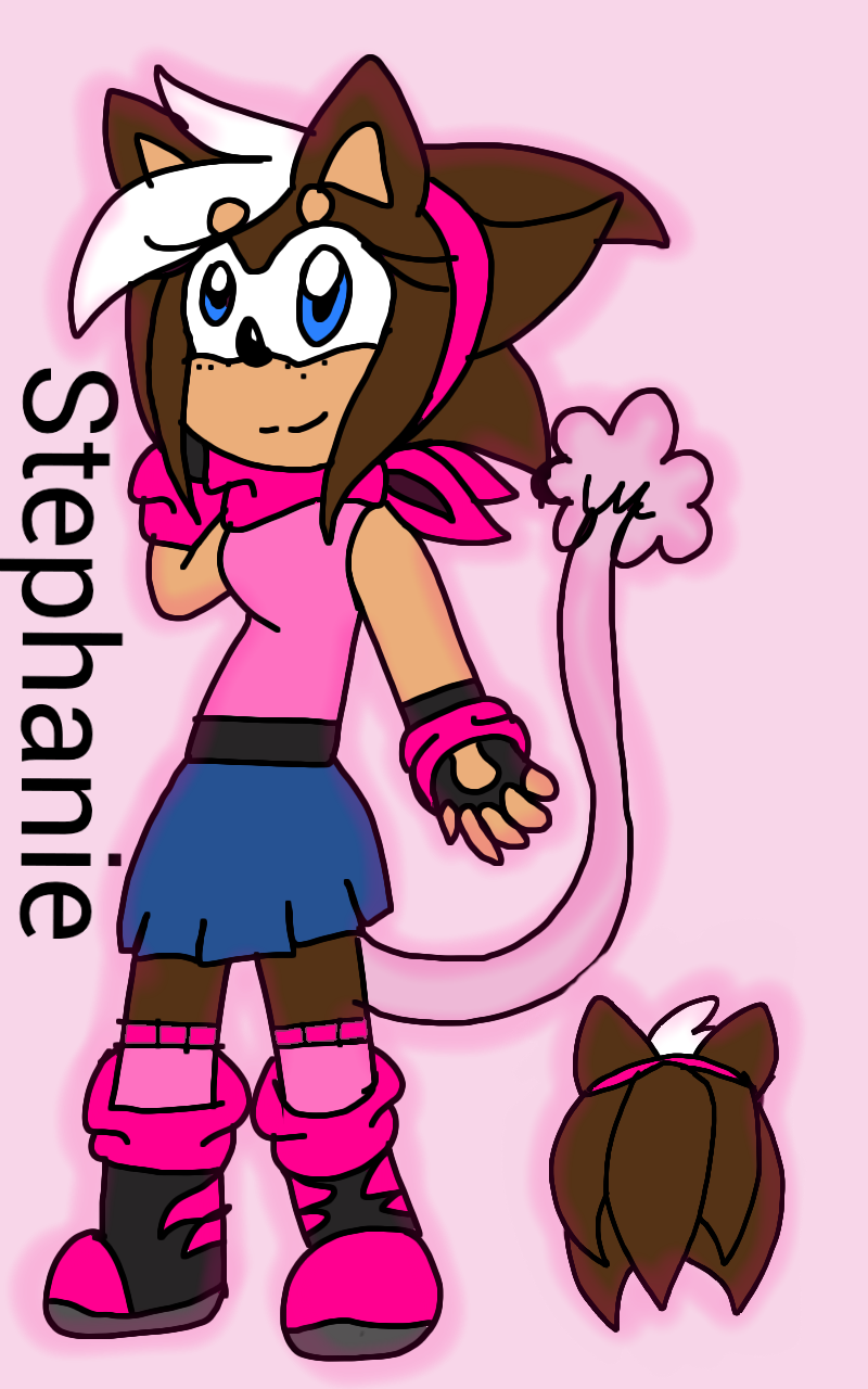 Stephanie The Hedgehog Full Refrence by XStephTheHedgehogX on DeviantArt