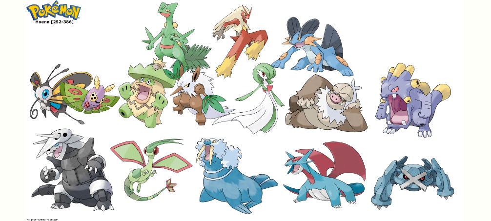 Pokemon: 3-Stage Evolutions - Hoenn: 3rd Stage by quintonshark8713 on ...