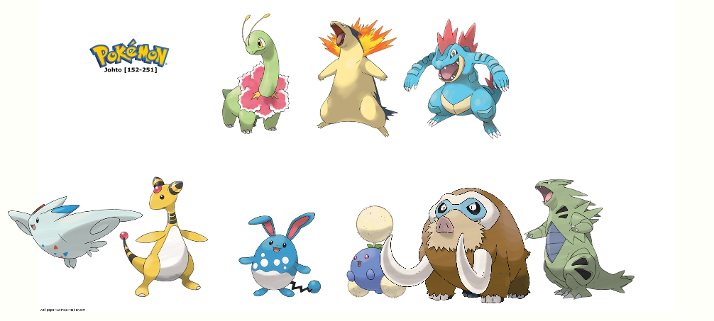 Pokemon: 3-Stage Evolutions - Johto: Final Stage by quintonshark8713 on ...